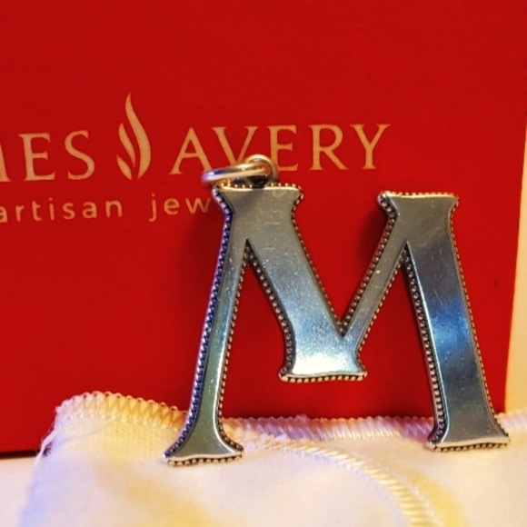 James Avery | Jewelry | James Avery Vintage Alphabet M Large Pendant ...